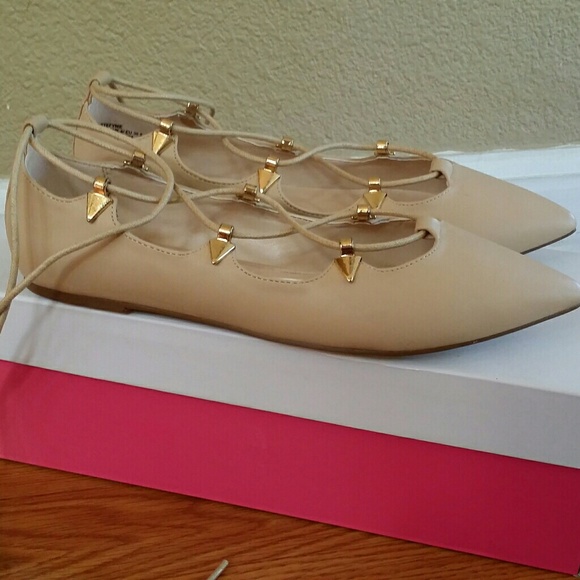 JustFab | Shoes | Justfab Ballet Laceups | Poshmark